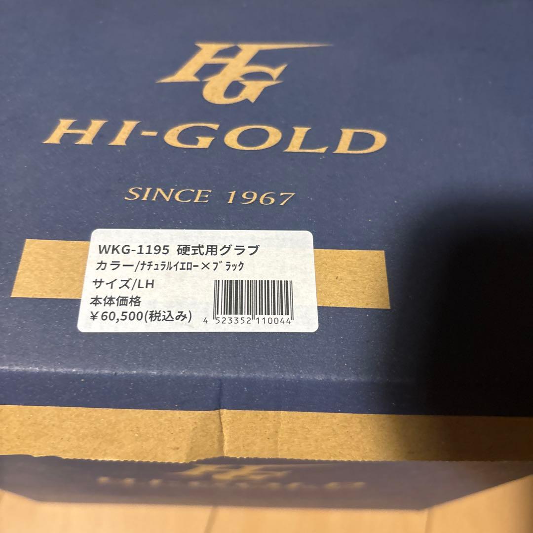 HI-GOLD ハイゴールド　右投硬式　技極　オールポジション用　定価60500