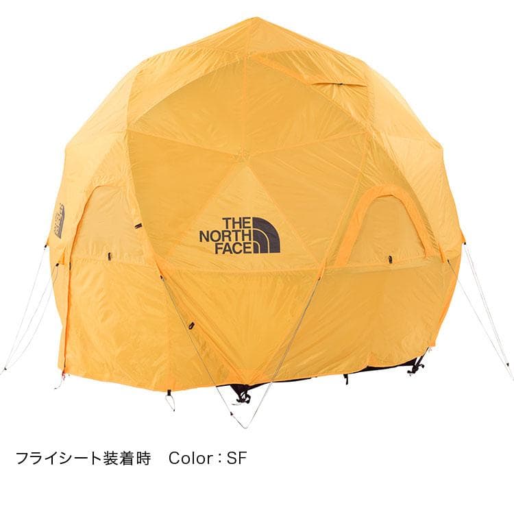 Geodome 4 サフランイエロー(SF) フットプリント セット