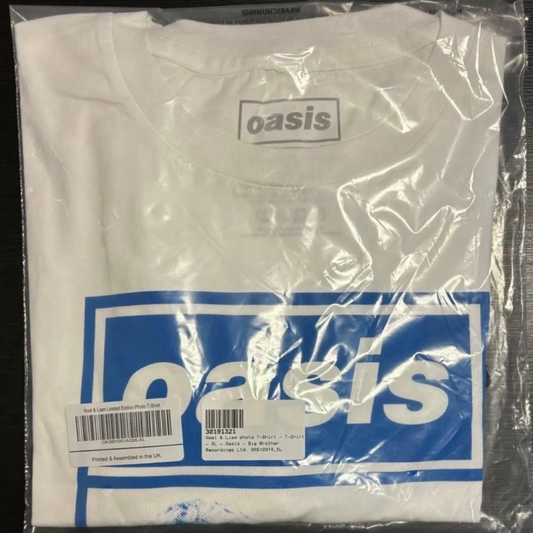 oasis ノエル＆リアム 72時間限定 フォトTシャツ XLサイズ