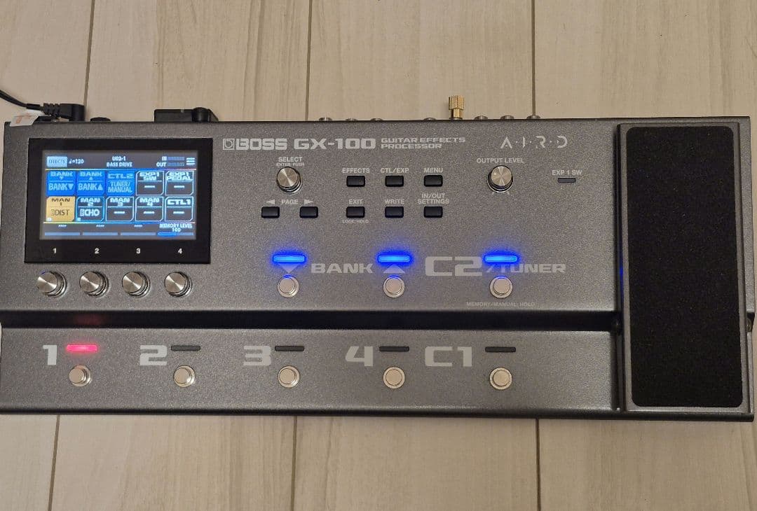 BOSS GX-100＋MIDI用Bluetoothモジュール