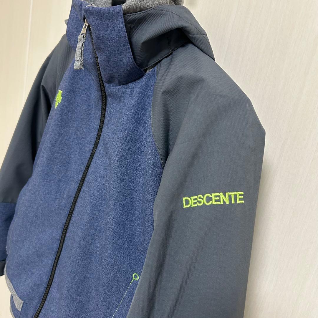 DESCENTE 子ども用スキーウェア ネイビー　130cm 帽子　おまけ