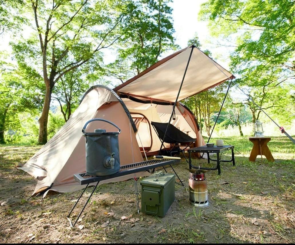 新品 TWIN ARCH SOLO TENT ベージュ 1人用