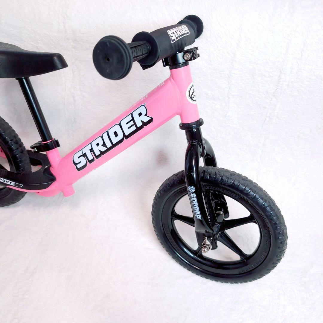 美品 ストライダー スポーツ STRIDER 12インチ ピンク