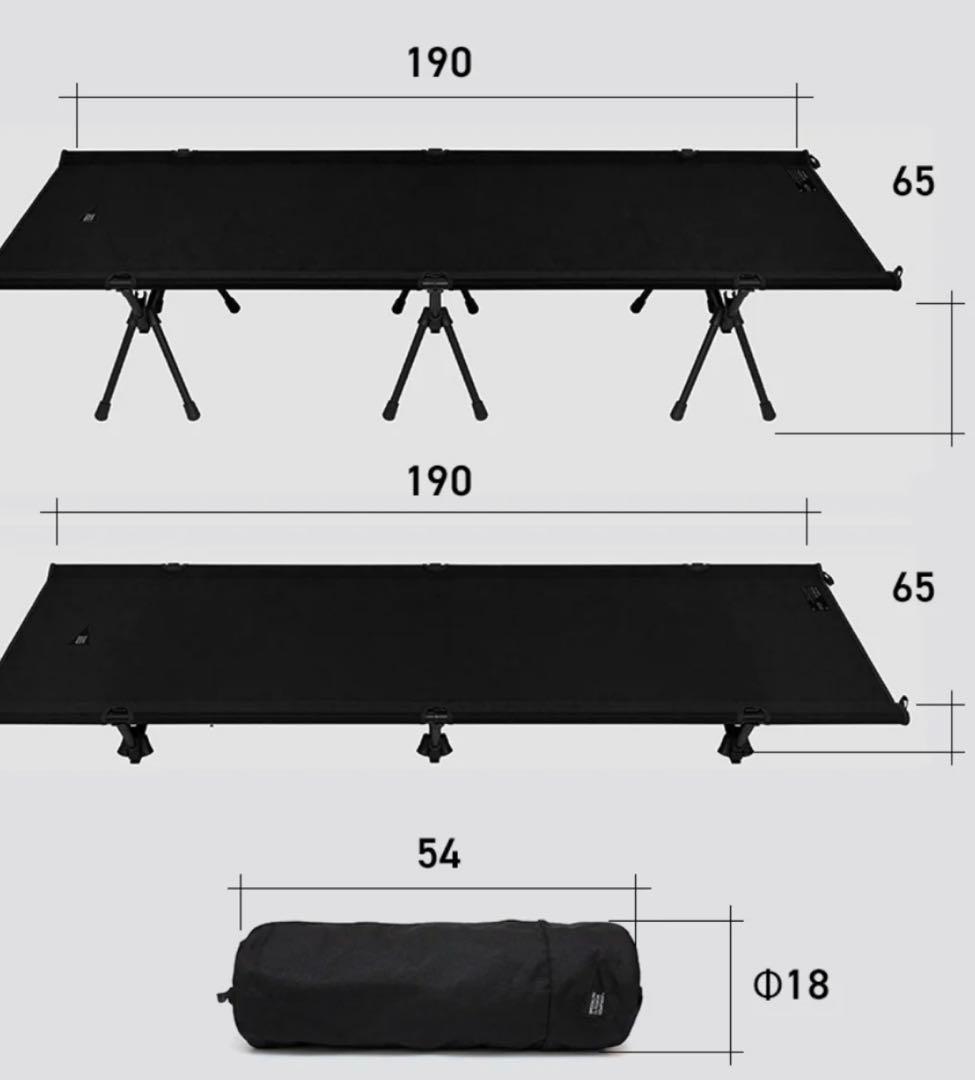 アウトドア寝具 BROOKLYN OUTDOOR COMPANY 2Way Cot 600D