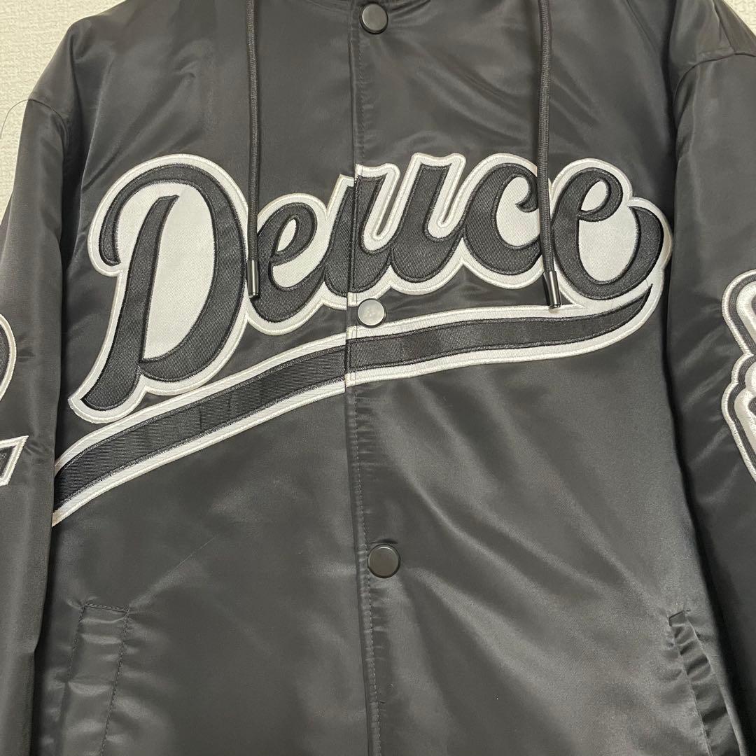 deuce brand バーシティ ジャケット スタジャン