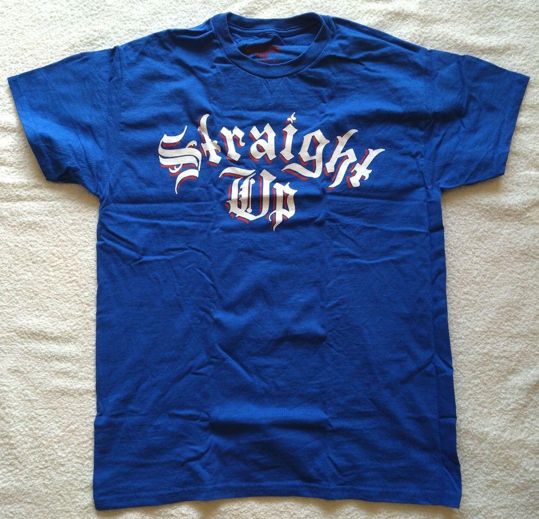 Straight Up Tour Tee 青　M
