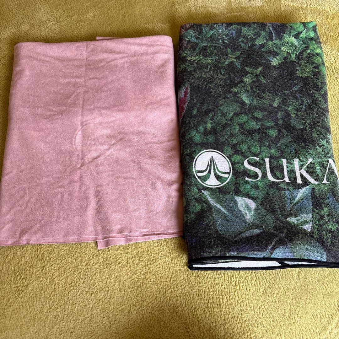 専用です。SUKA ヨガマット 緑の植物デザイン