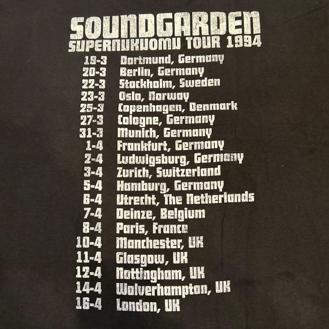 SOUNDGARDEN　Tシャツ
