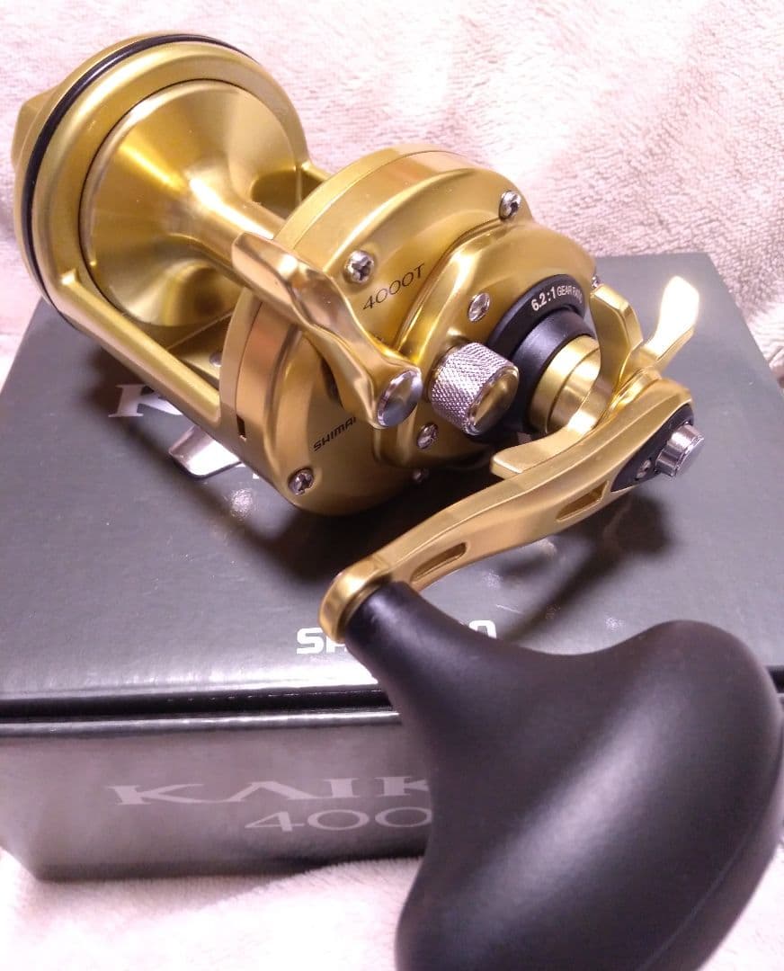 シマノ 海魂 4000T 【SHIMANO KAIKON 石鯛リール 両軸リール