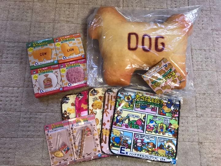 一番くじ ギンビス たべっ子どうぶつ お菓子がいっぱいコレクション