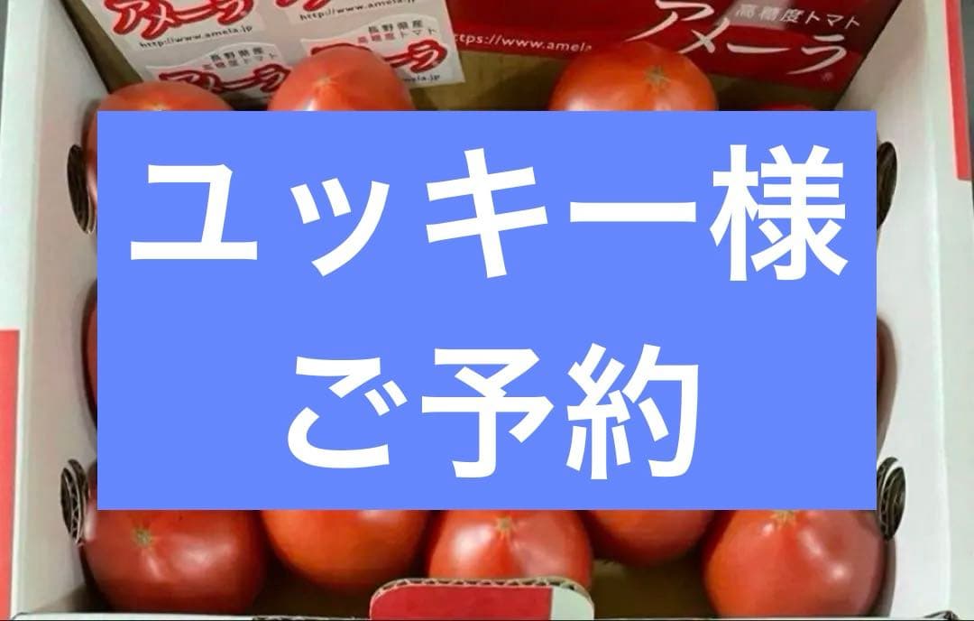 ユッキー様 ご予約