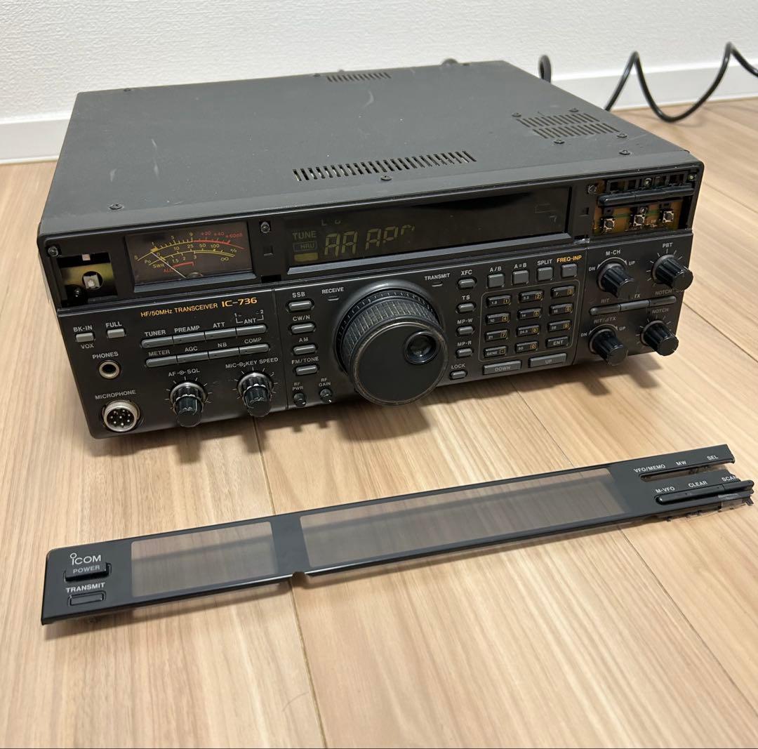 ICOM IC-736S HF/50MHz Transceiver ジャンク