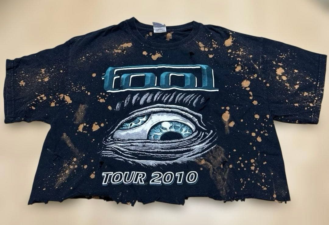 Tool 2010年ツアー Tシャツ　リメイク