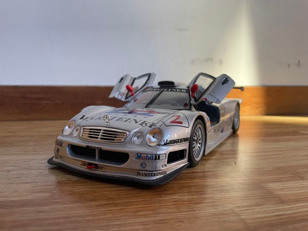 1/18 BENZ メルセデスベンツ CLK GTR 1998 ミニカー