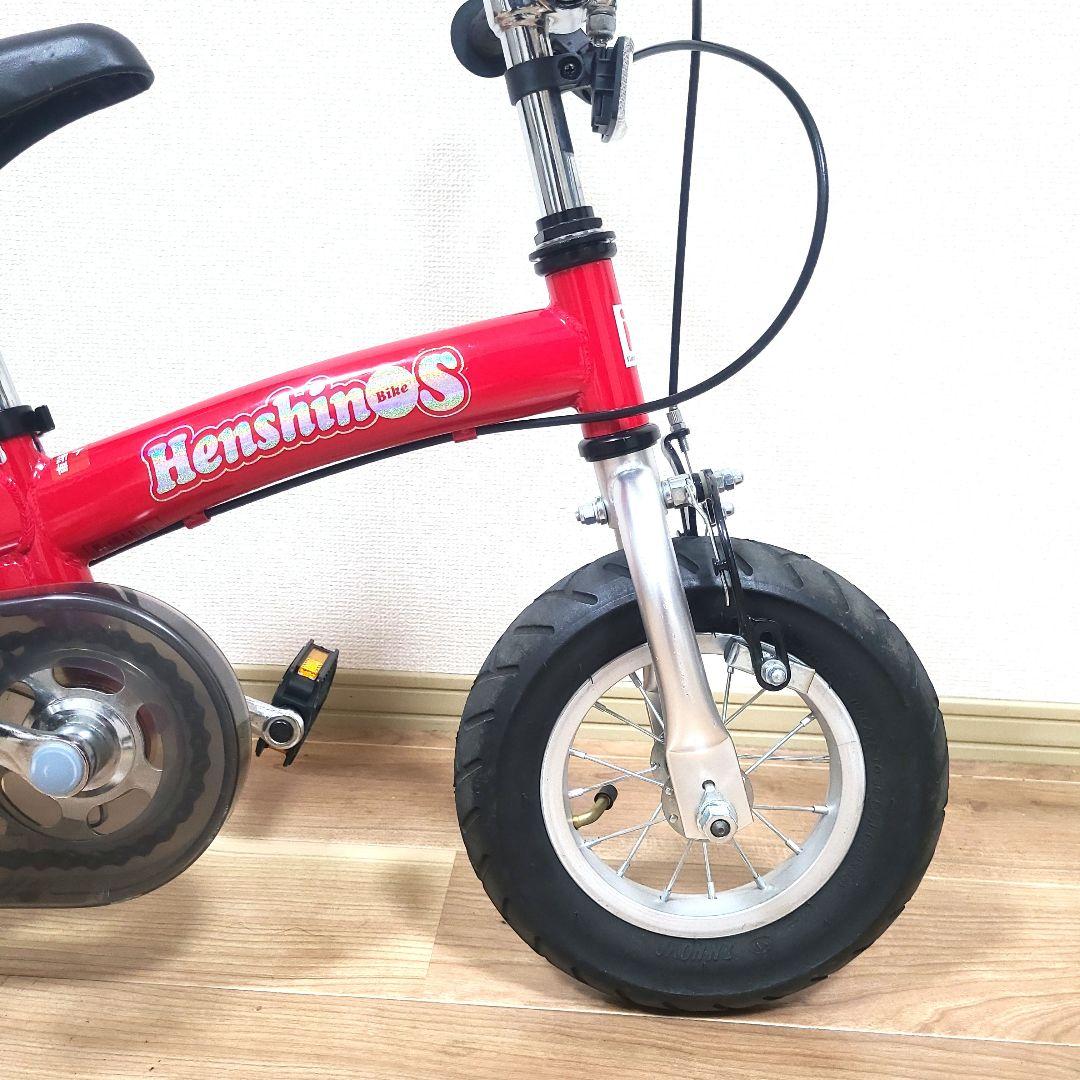 へんしんバイクS Henshin Bike 10インチ レッド キッズバイク