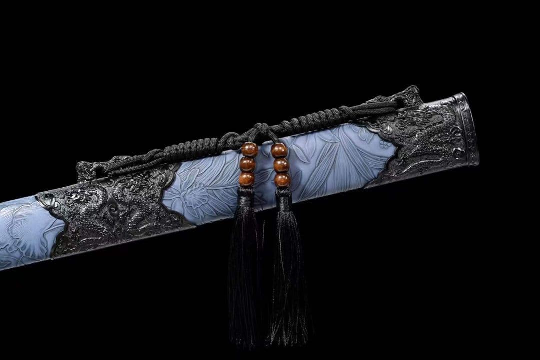 【龍淵唐横刀】古兵器 武具　刀装具　日本刀　模造刀 居合刀 長尺