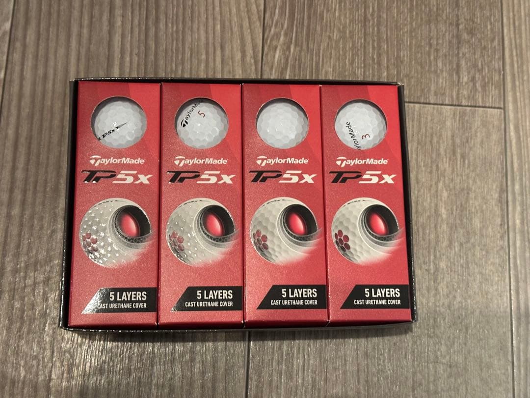 TaylorMade TP5X ゴルフボール 2ダース