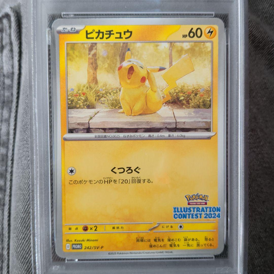 ポケモンイラストレーションコンテスト 2024 psa10
