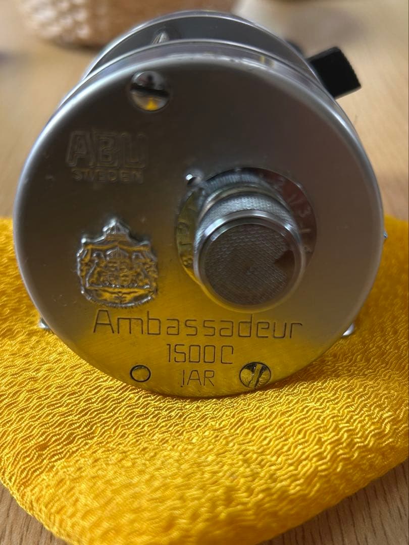 ８日（日）まで出品 Ambassadeur abu 1500C 渓流カスタム