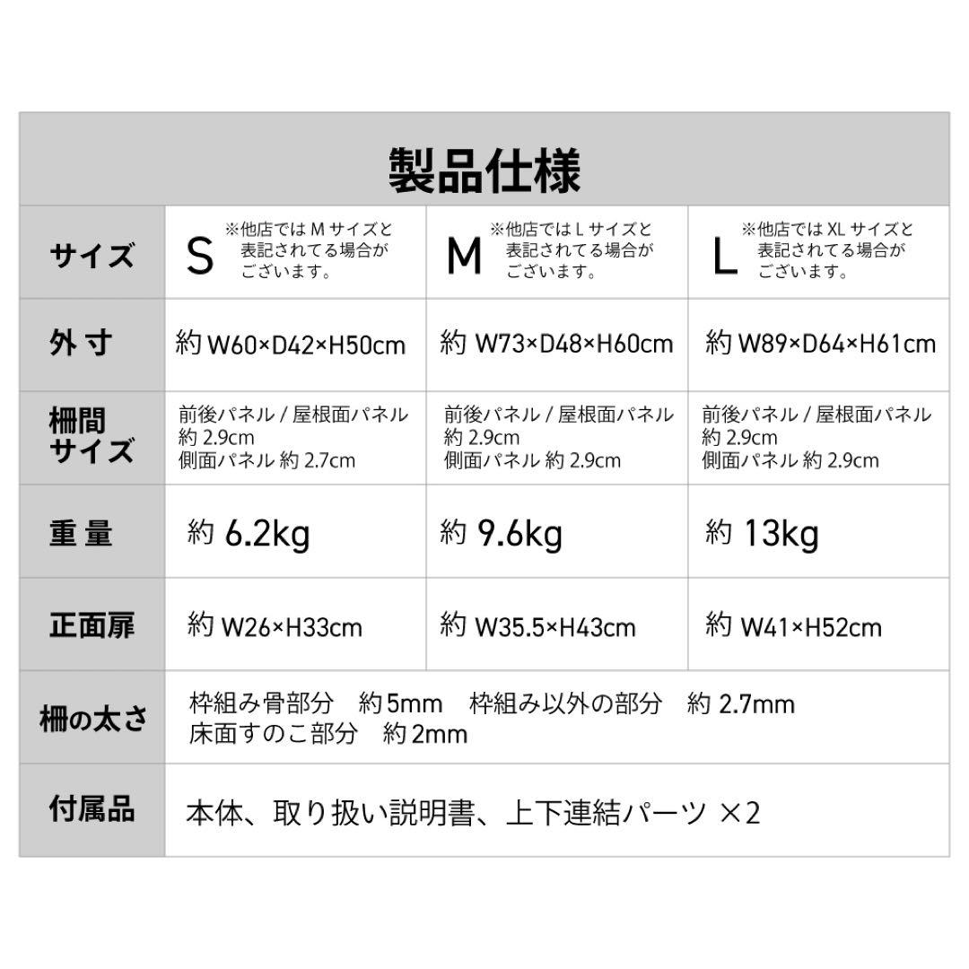 【展示品＆新品２個セット】　pet’s cube　トレー付　Lサイズ