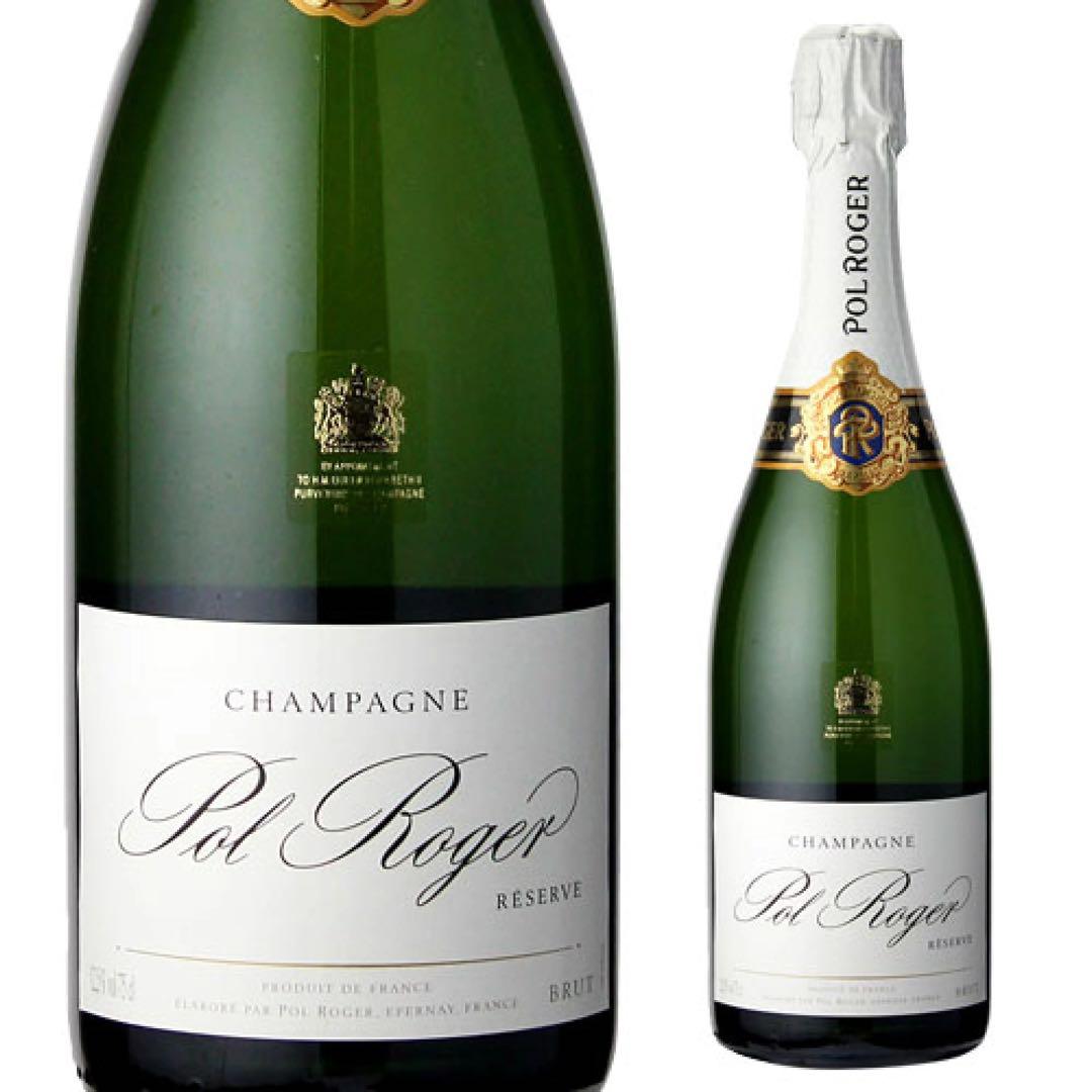 6本まとめて　Pol Roger Réserve Brut シャンパン