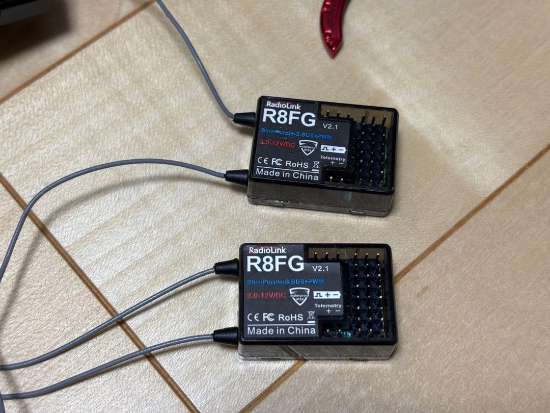 RadioLink RC8X チャンネル送信機　受信機2個