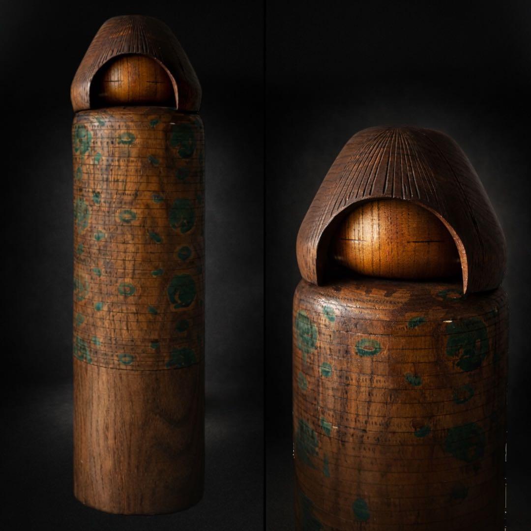 工芸品 Large Creative Kokeshi Miyajima Muhitsu