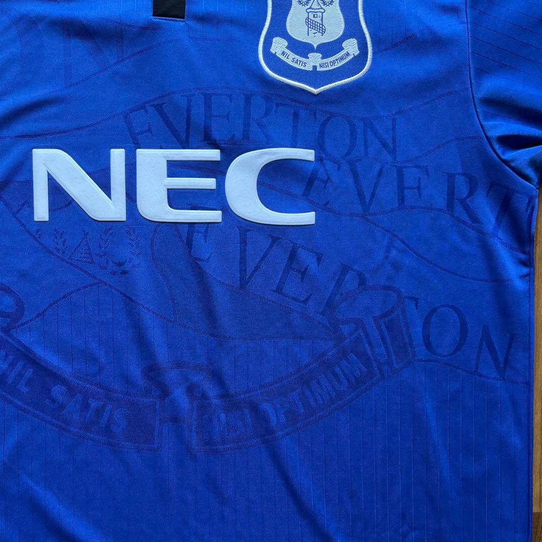 ウェア Everton 1995 FA Cup model Soccer Uniform