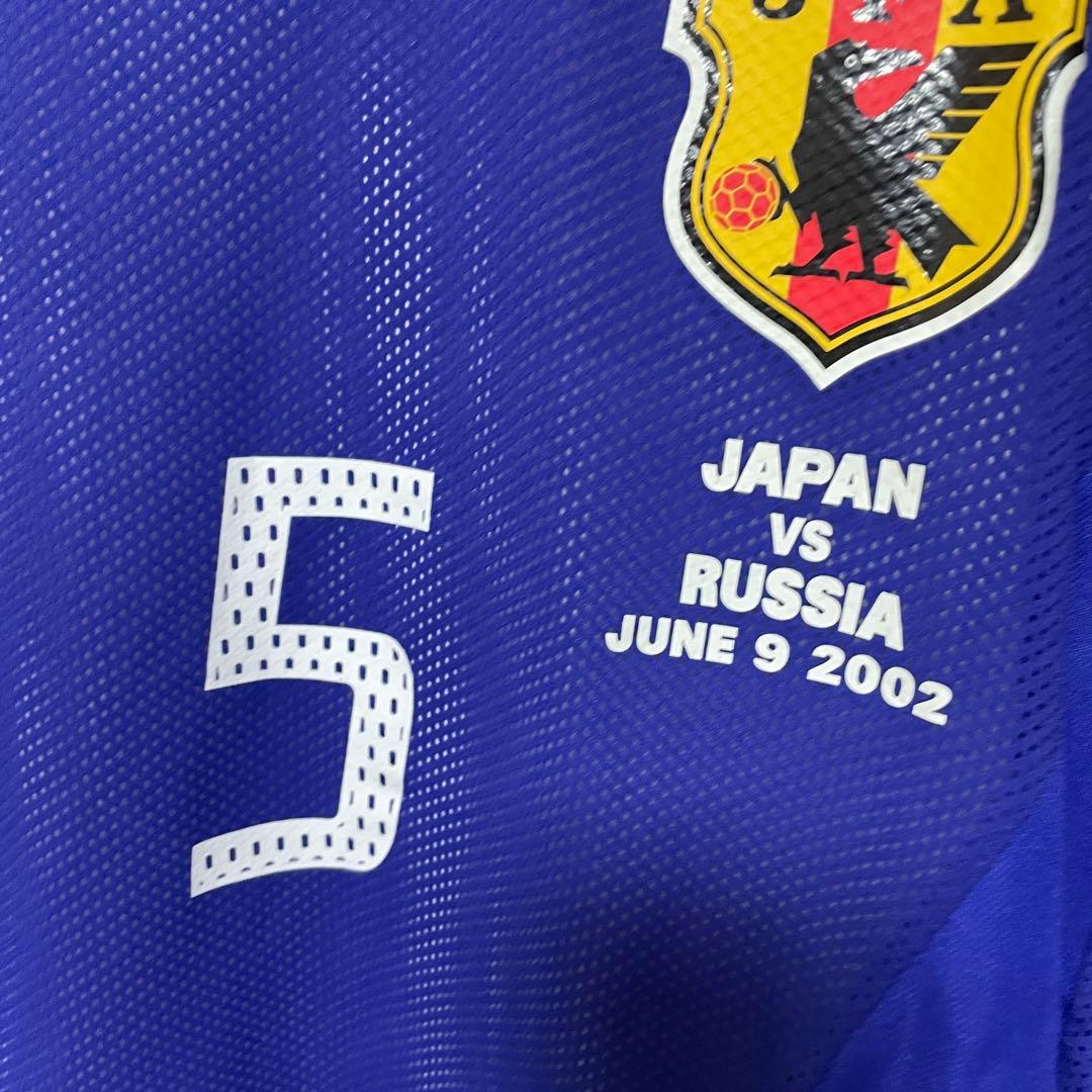2002 日韓W杯 日本代表 稲本潤一 ロシア戦 オーセンティック L 新品