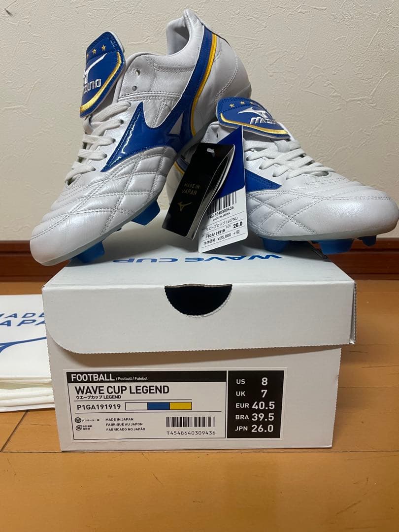 シューズ Mizuno WAVE CUP LEGEND 26.0cm