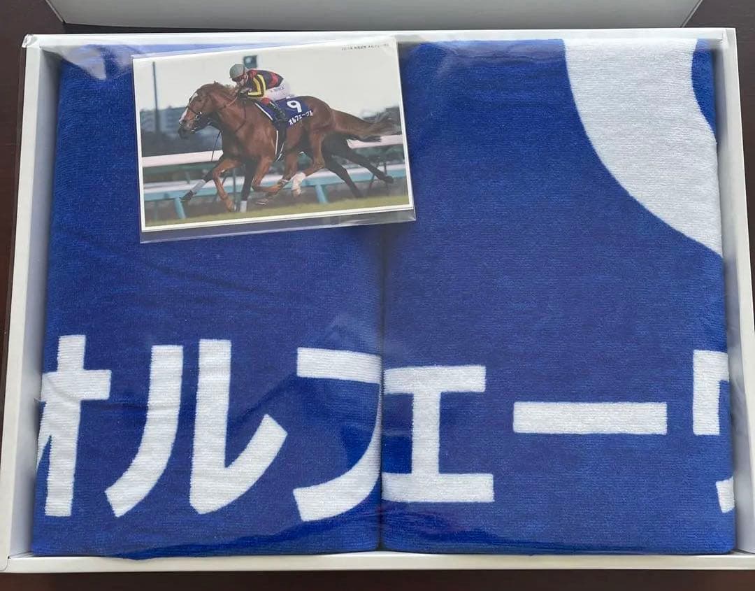 有馬記念ファン投票フルゲート賞　オルフェーブル　ゼッケン型バスタオル2枚セット