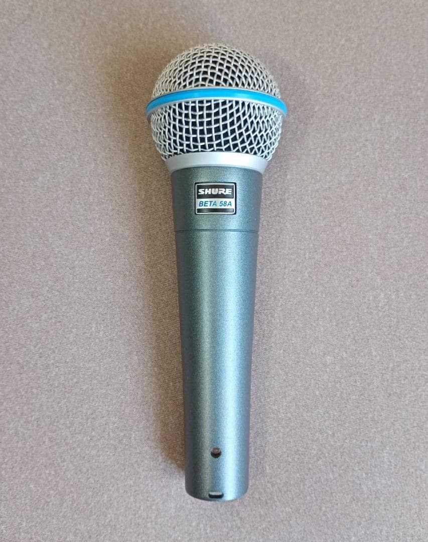 【正規品】Shure BETA58A ダイナミックマイク【サウンドハウスで購入】