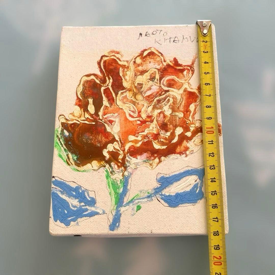 北村直登　原画　絵画　花　薔薇