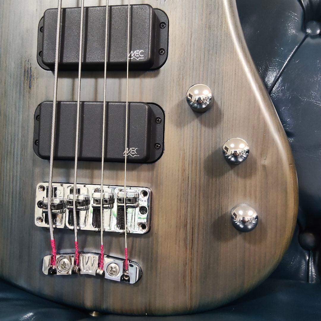 Warwick RockBass Streamer 4ST トランスルーセント青
