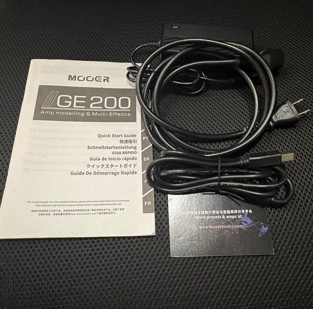MOOER GE 200（ワウ不可）
