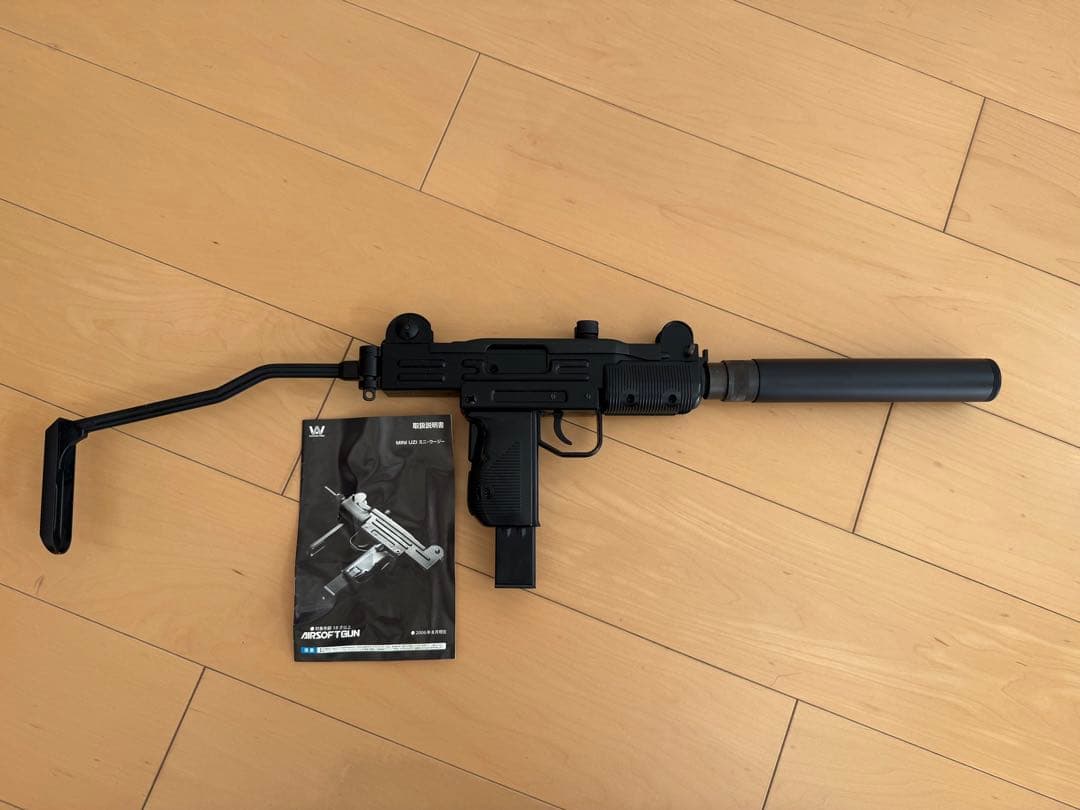 MINI UZI ガスガン 取扱説明書付き