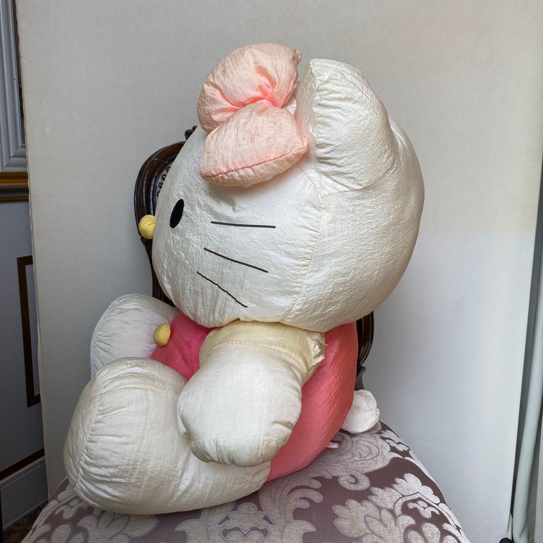 WT238 レア サンリオ ハローキティー ぬいぐるみ 47cm ヴィンテージ