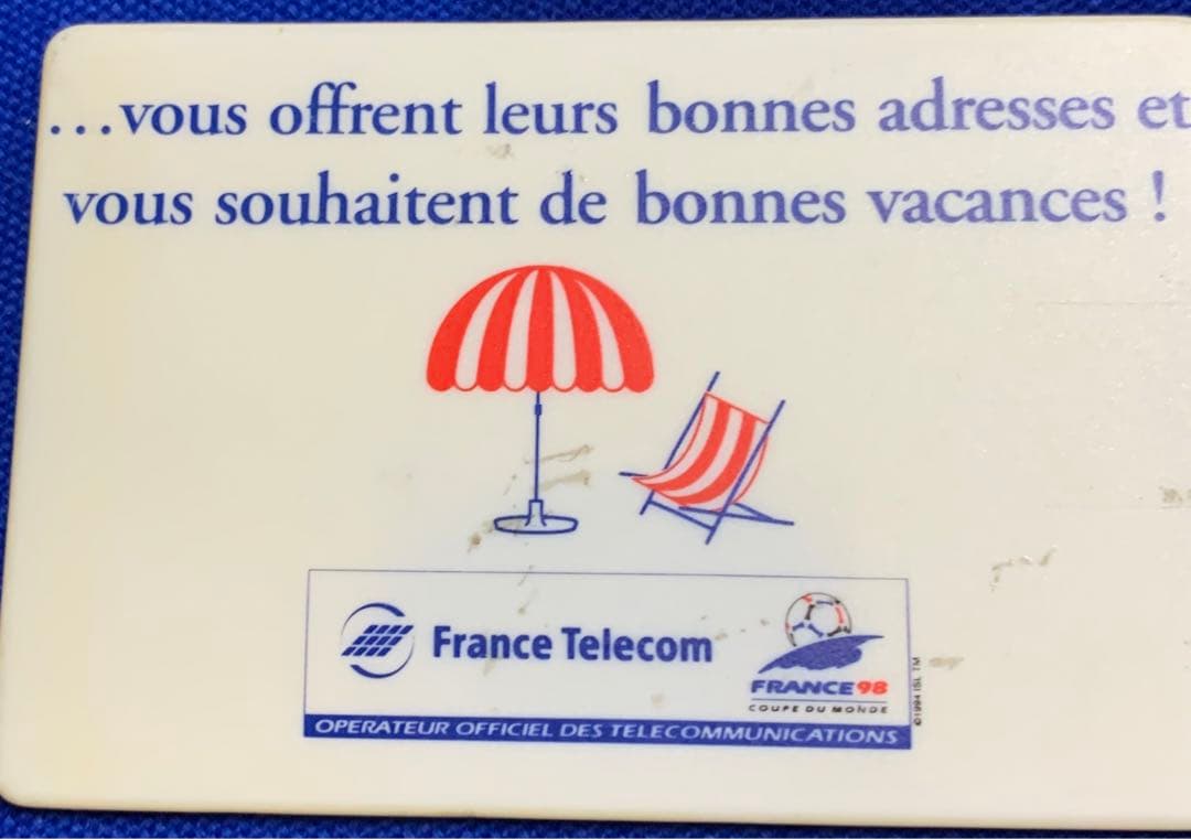 入手不可能！Telecarte用ケースFrance98 希少品