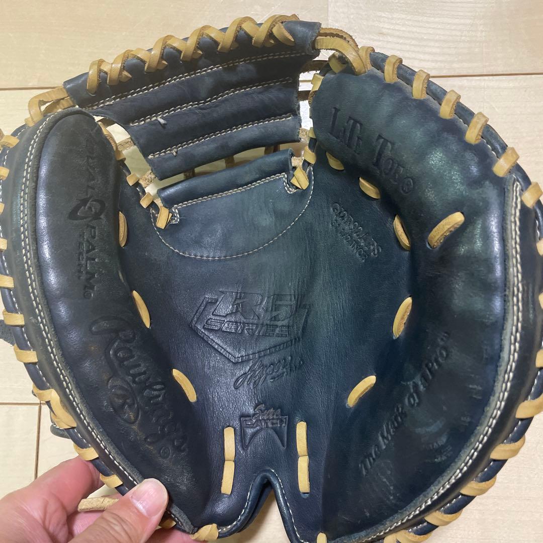 Rawlings 少年軟式用キャッチャーミット　ネイビー