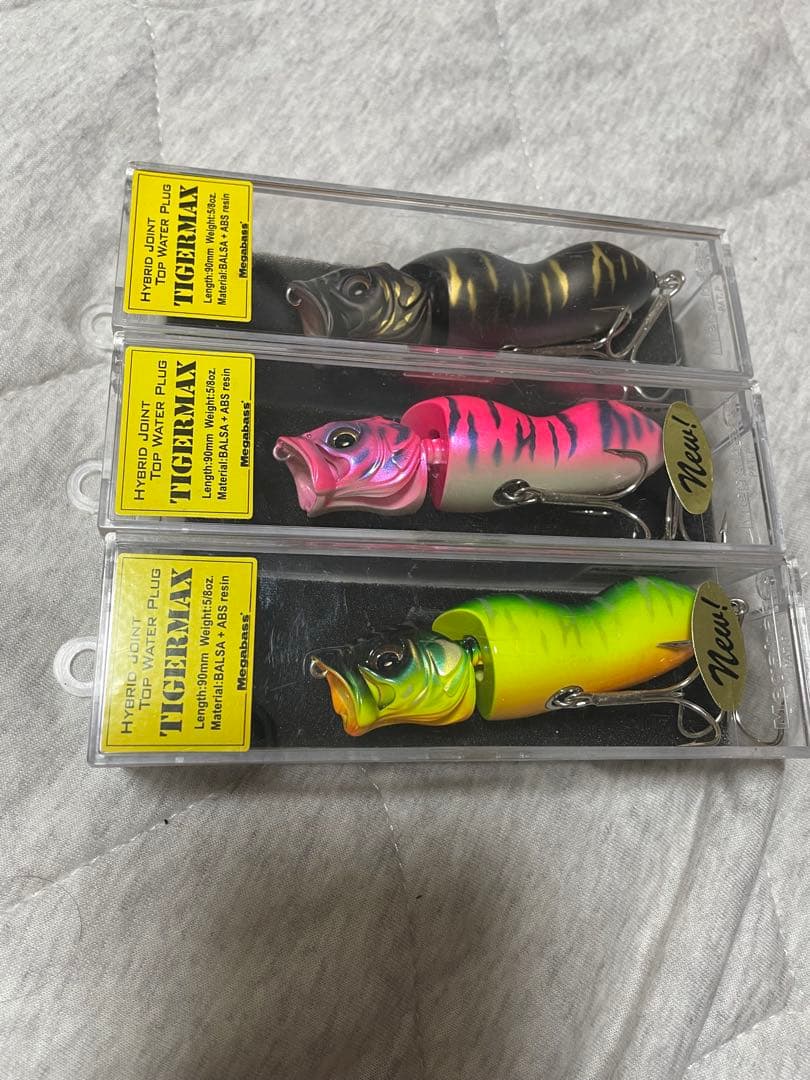 Megabass TIGERMAX 3個セット