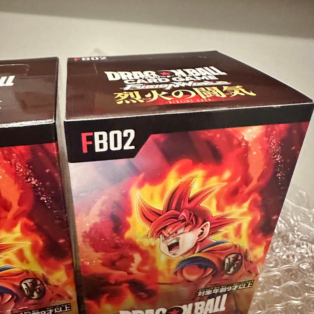 ドラゴンボールカードゲーム　烈火の闘気　3box