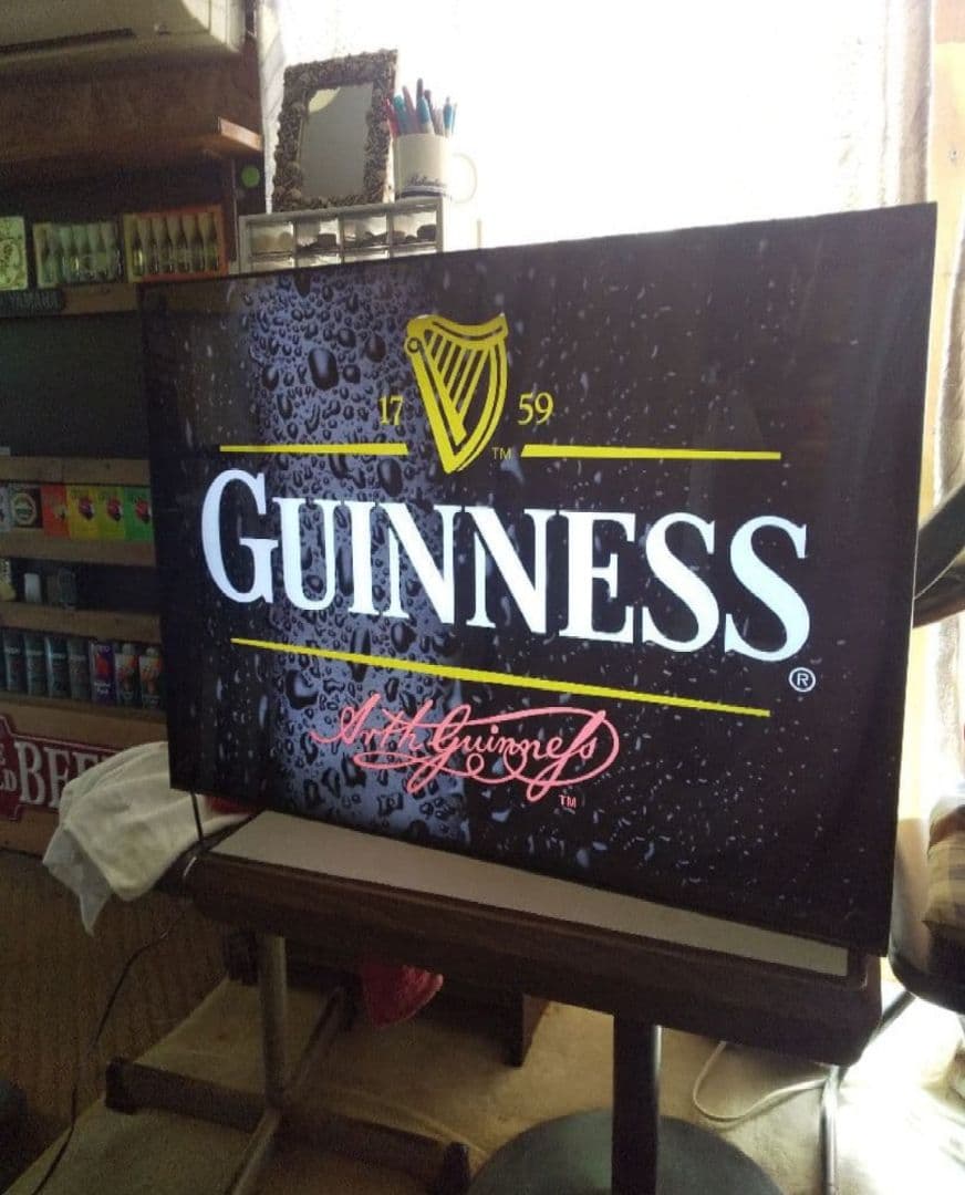 ギネスビールネオンサイン パネルサイン GUINNESS