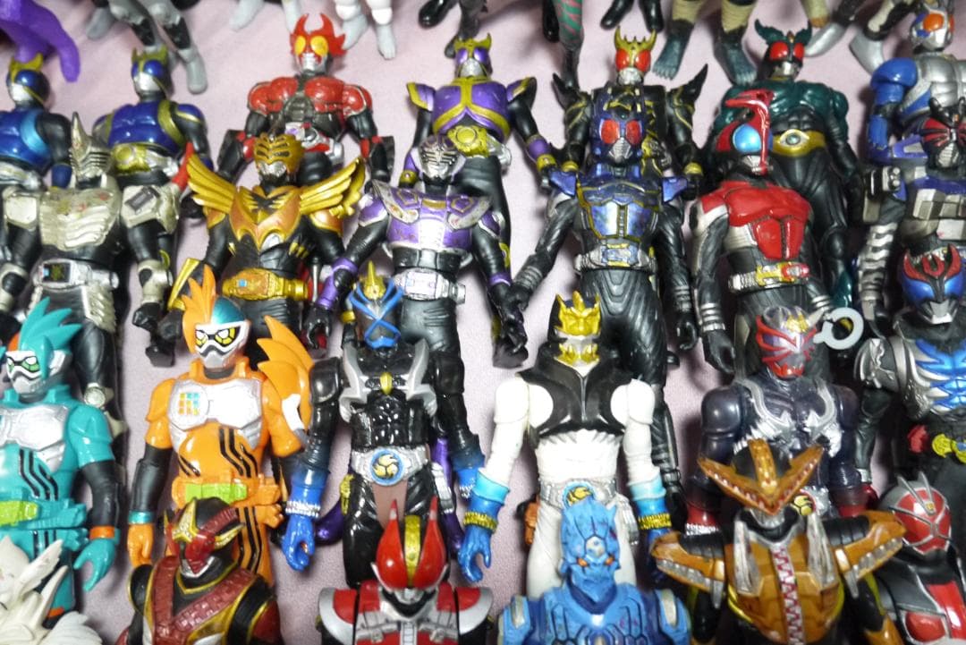 ライダーヒーローシリーズ　ビッグサイズソフビフィギュア　など　112体セット