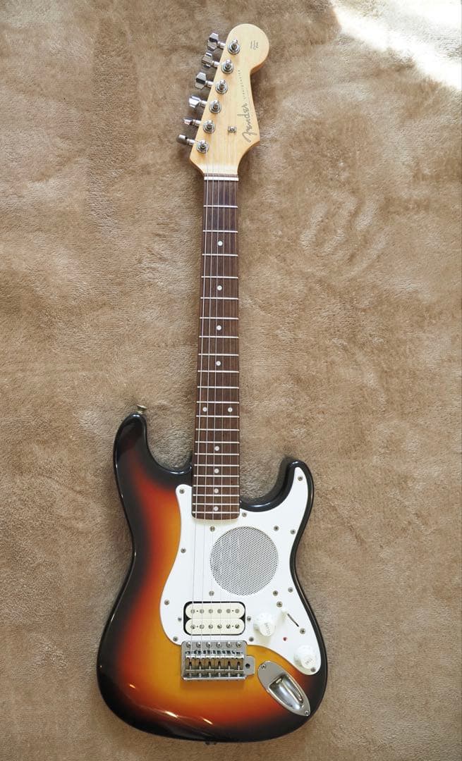 Fender Japan ST-CHAMP 前期型サンバーストアンプ内蔵ギター