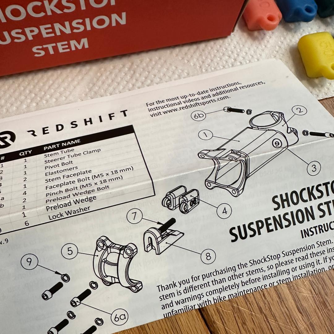 REDSHIFT サスペンションステム 120mm 1-1/4 ±6°
