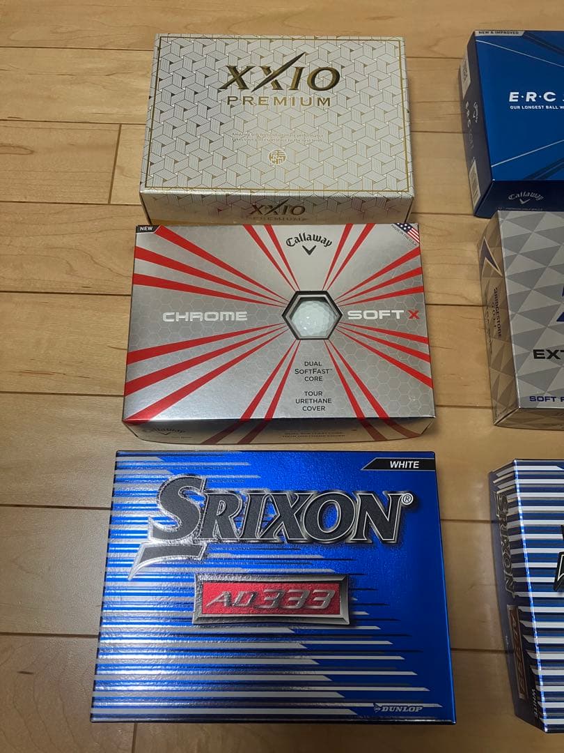 XXIO Callaway Srixon ゴルフボール12球×3セットと3球