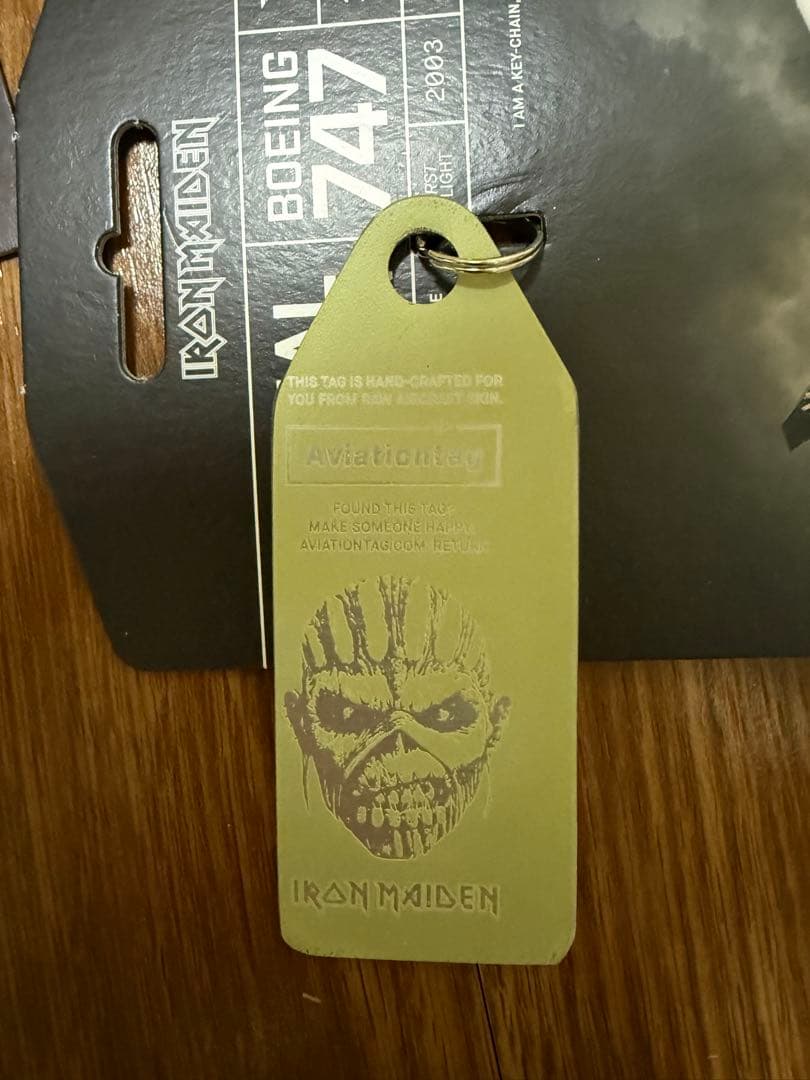 「Ed Force One」 Aviationtag IRON MAIDEN