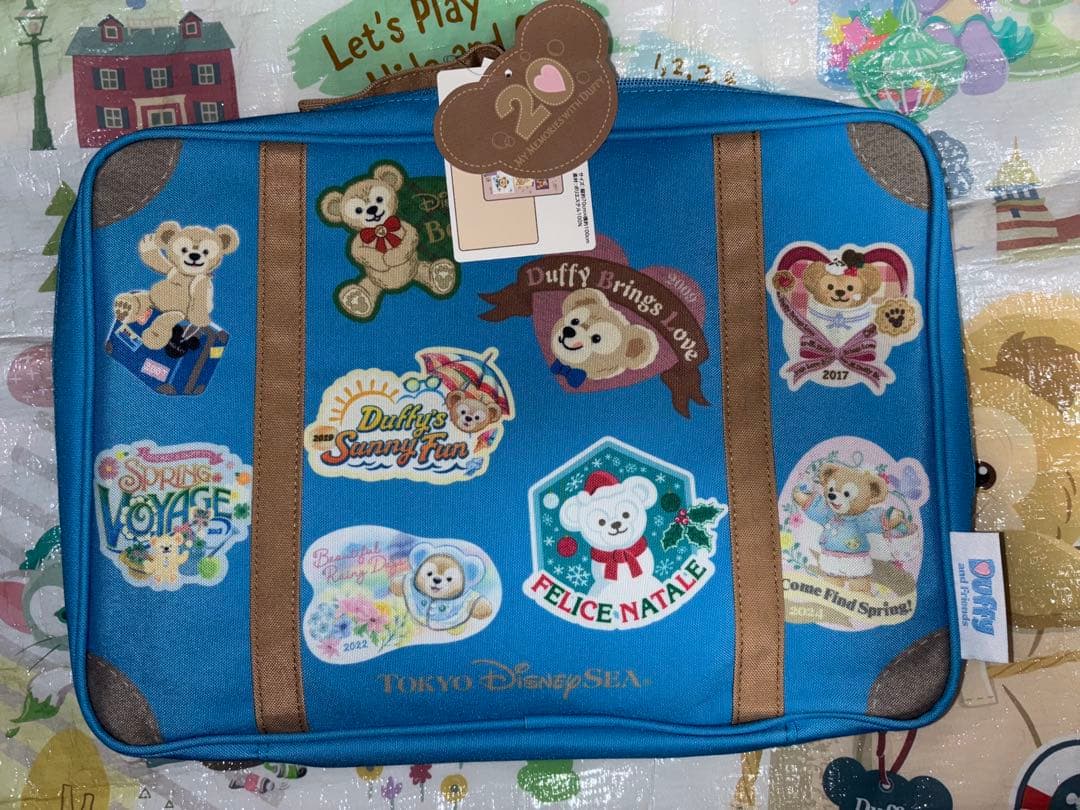 【ブランケット】ディズニー 20周年 ダッフィー duffy