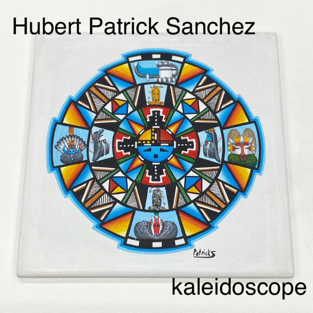 Hubert Patrick Sanchez ズニ族 アクリル画