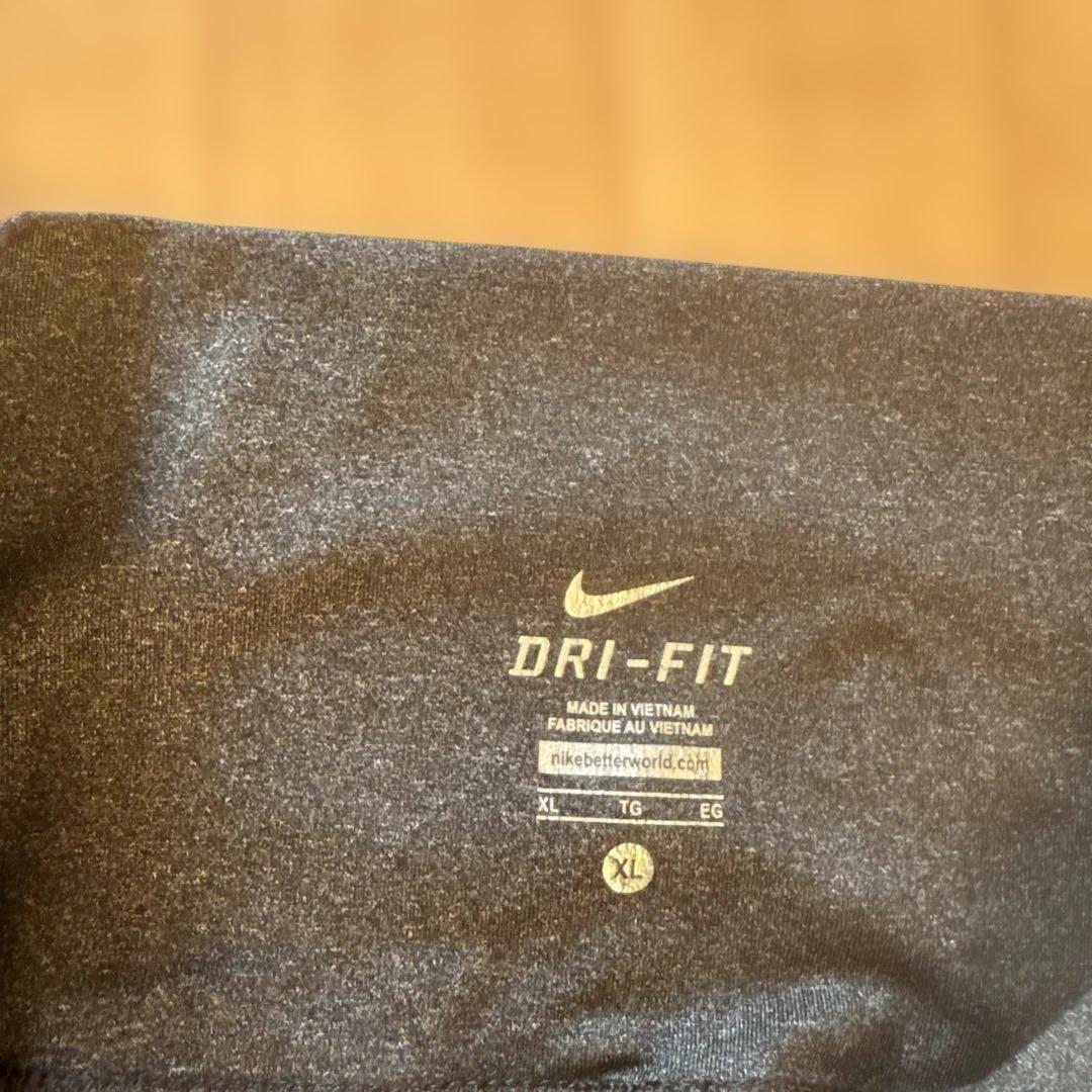 Nike DRI-FIT XL ダークグレータイツ